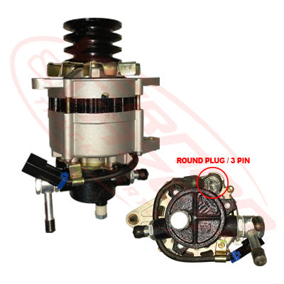ISUZU 4HF1 - ALTERNATOR - 24V - 65 AMP – Vernon and Vazey Truck Parts ...