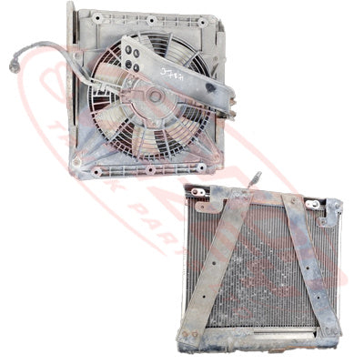 MITSUBISHI 6M60 - NZ NEW FN/FM - AIRCON CONDENSER - WITH COMPLETE FAN ...